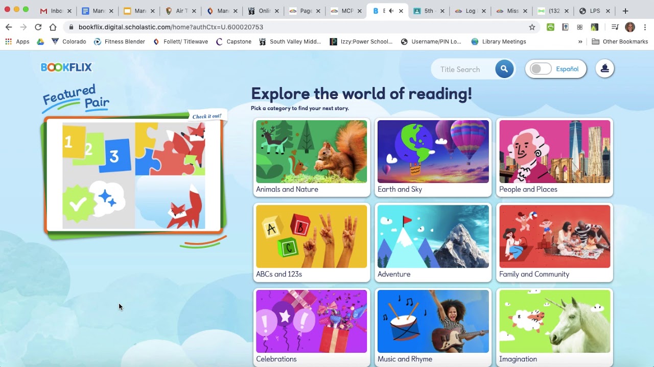 BOOKFLIX through MidContinent - YouTube