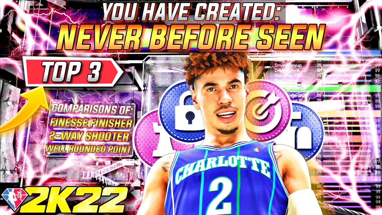 *TOP 3 NEVER BEFORE SEEN* MOST RARE BUILDS TO USE ON NBA 2K22 NEXT GEN ...