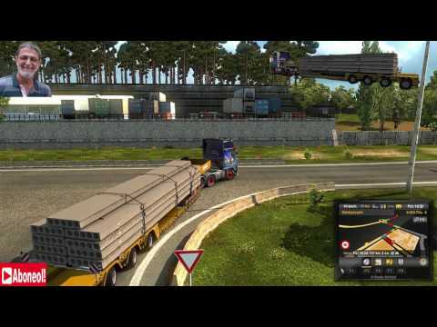 eurotrucks2 DANDİK VOLVO İLE YÜK 51 TON ÇEK BABAM ÇEK