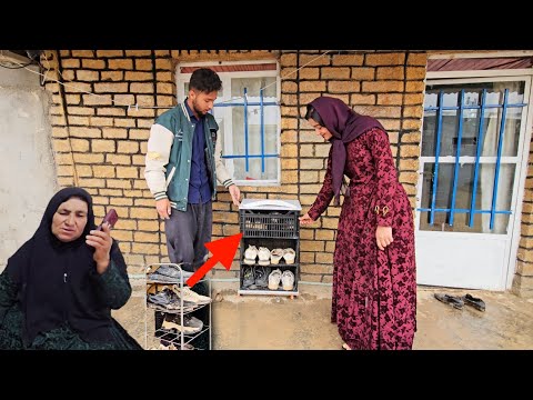 Creativity with disposable materials! Ali's artistic masterpiece