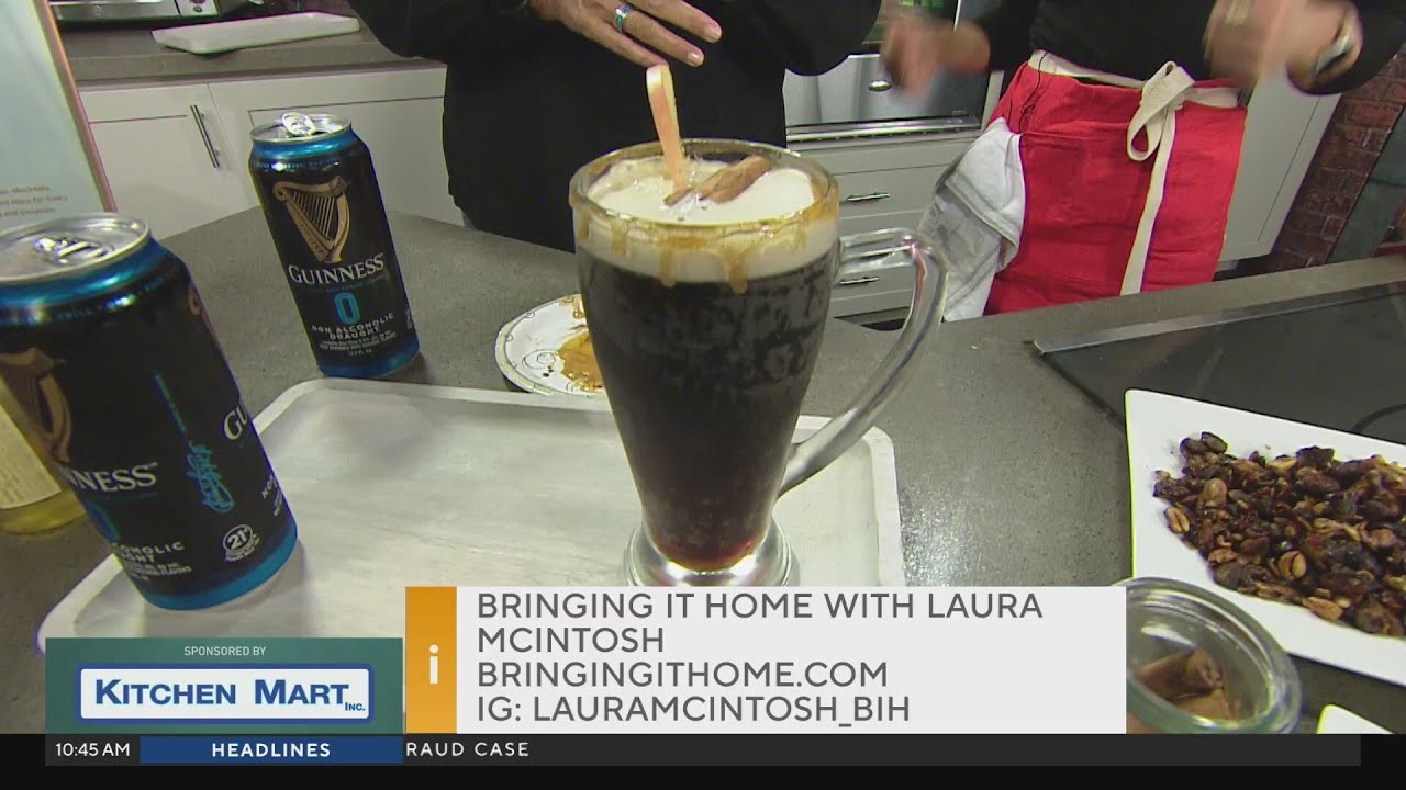 Laura McIntosh - Apple Cider Guinness 0 Mocktail Recipe - YouTube