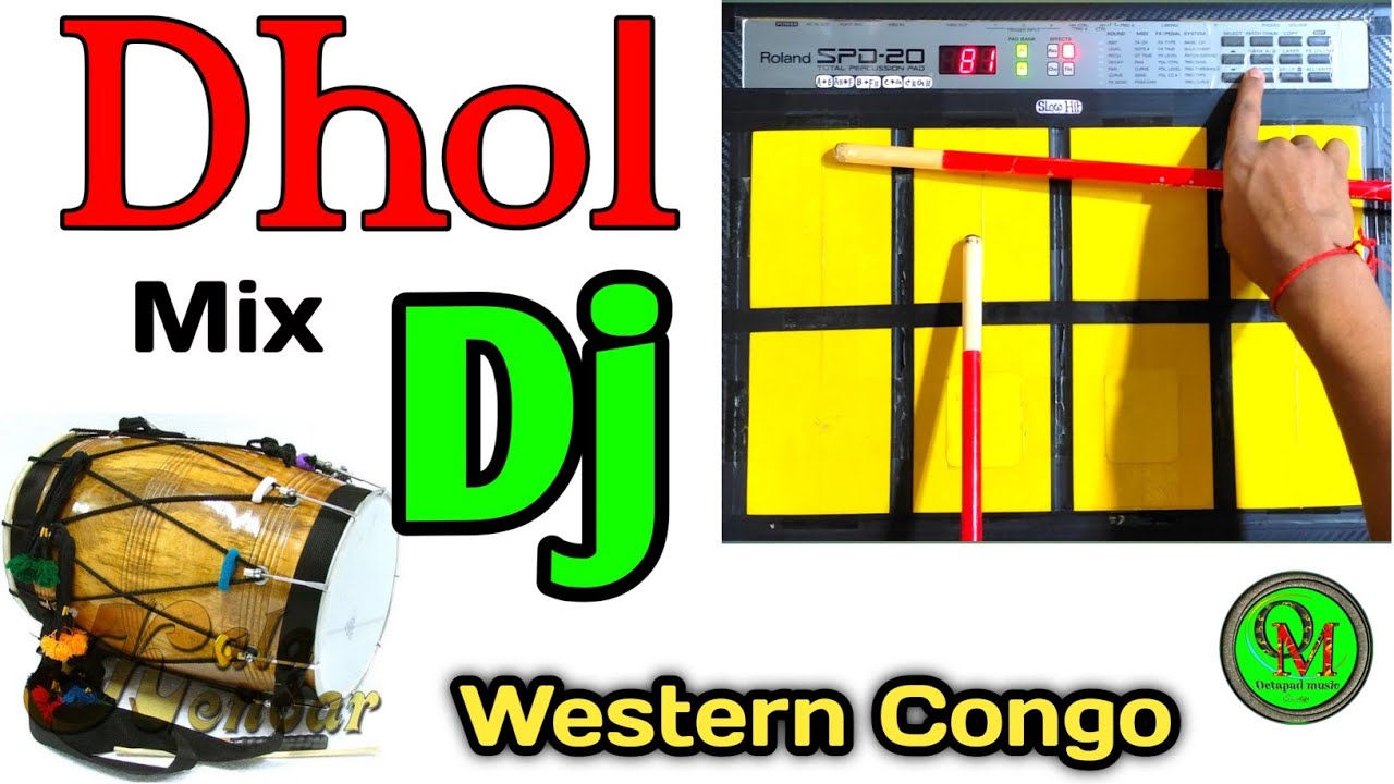 Dhol mix DJ Patch | Roland Spd 20 & Spd 20x | Octapad music | - YouTube
