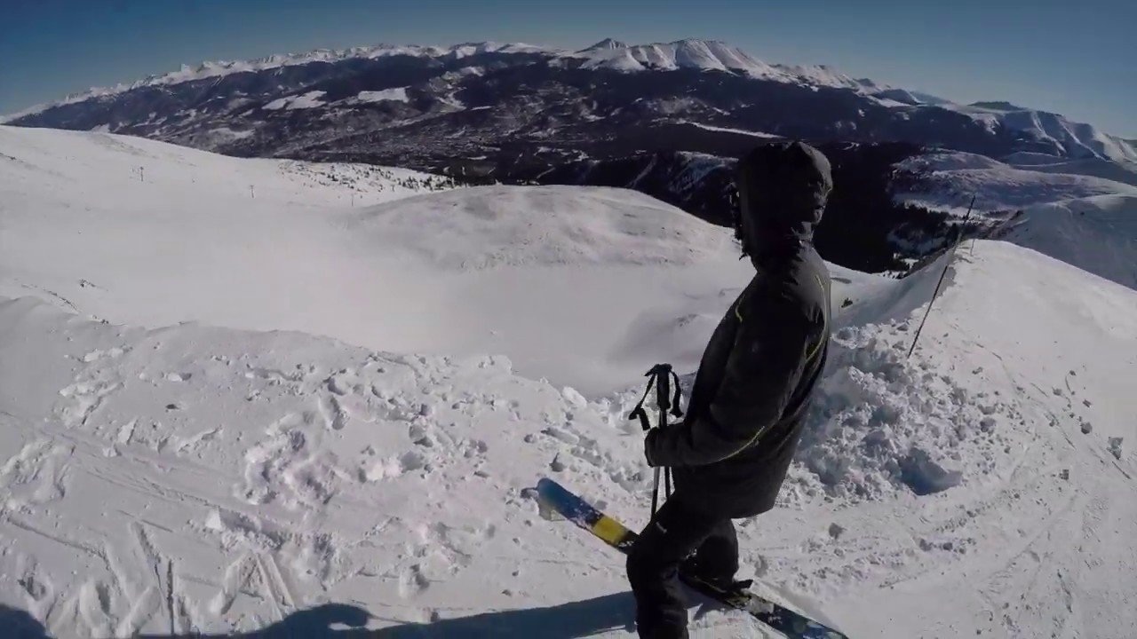 Ski Breck Crazy Ivan 2 with Gopro - YouTube