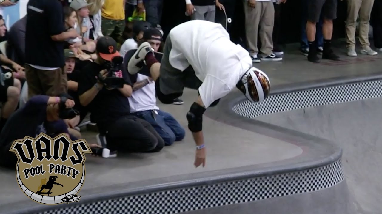 2017 Vans Pool Party: Lance Mountain 2nd Place Run - Legends Division ...