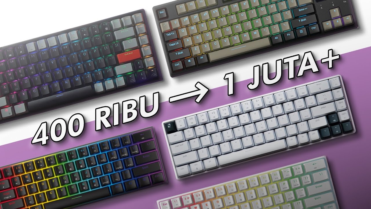 5 REKOMENDASI KEYBOARD MECHANICAL PALING WORTH IT DI AKHIR TAHUN 2021 ...