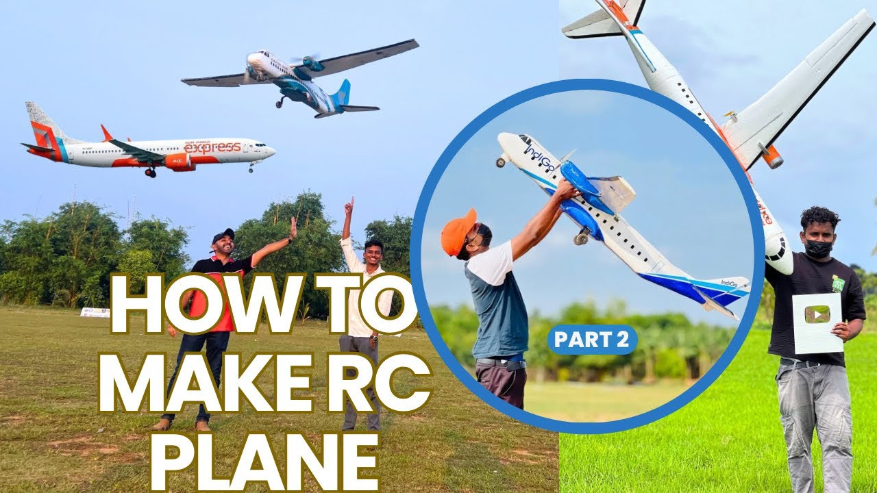 How To make Remote control ️ Aeroplane wings | Rc plane india Part 2 ...