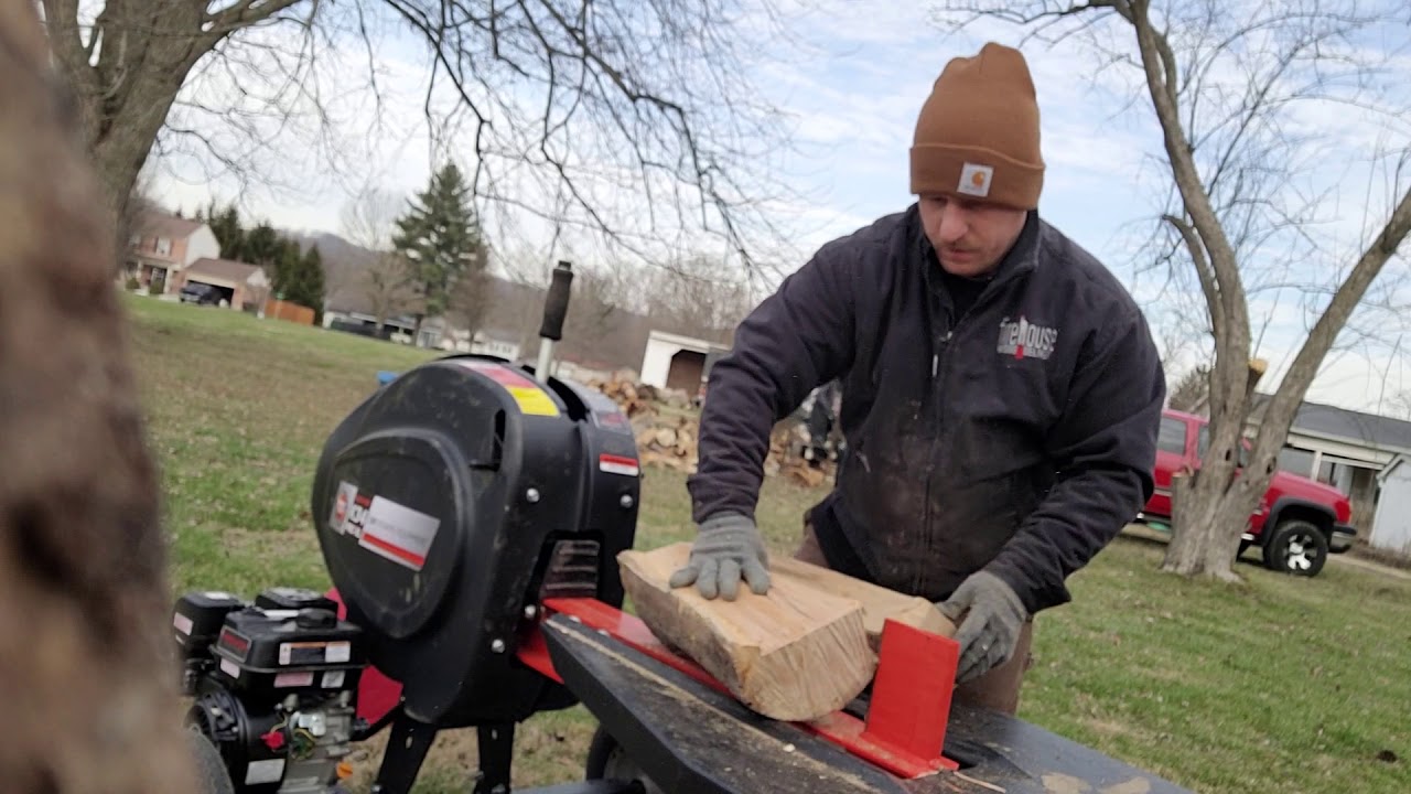 DR Rapid Fire K34 Pro XL Kinetic Log Splitter - YouTube