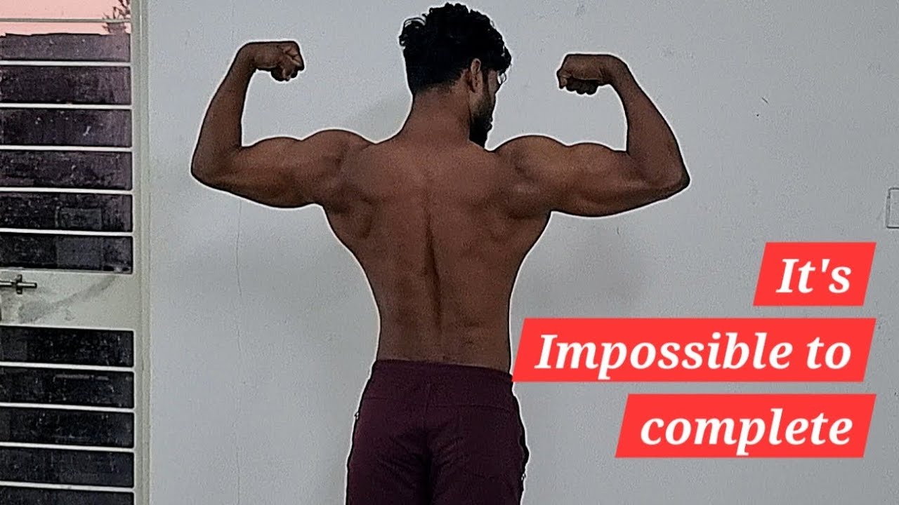 Home workout to become monster at home in 30 days - YouTube