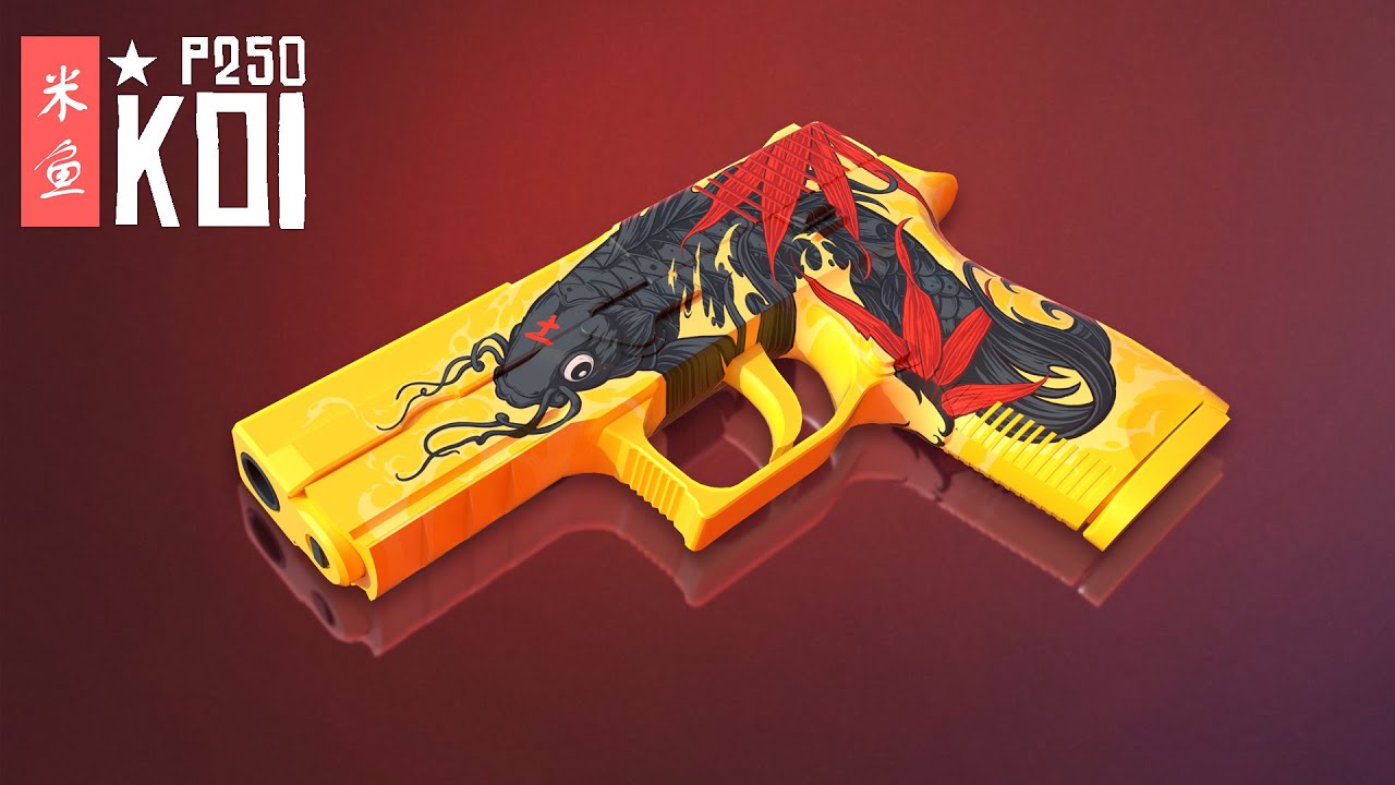 CS:GO CS2 Weapons Workshop: P250 | KOI Skin Making - YouTube