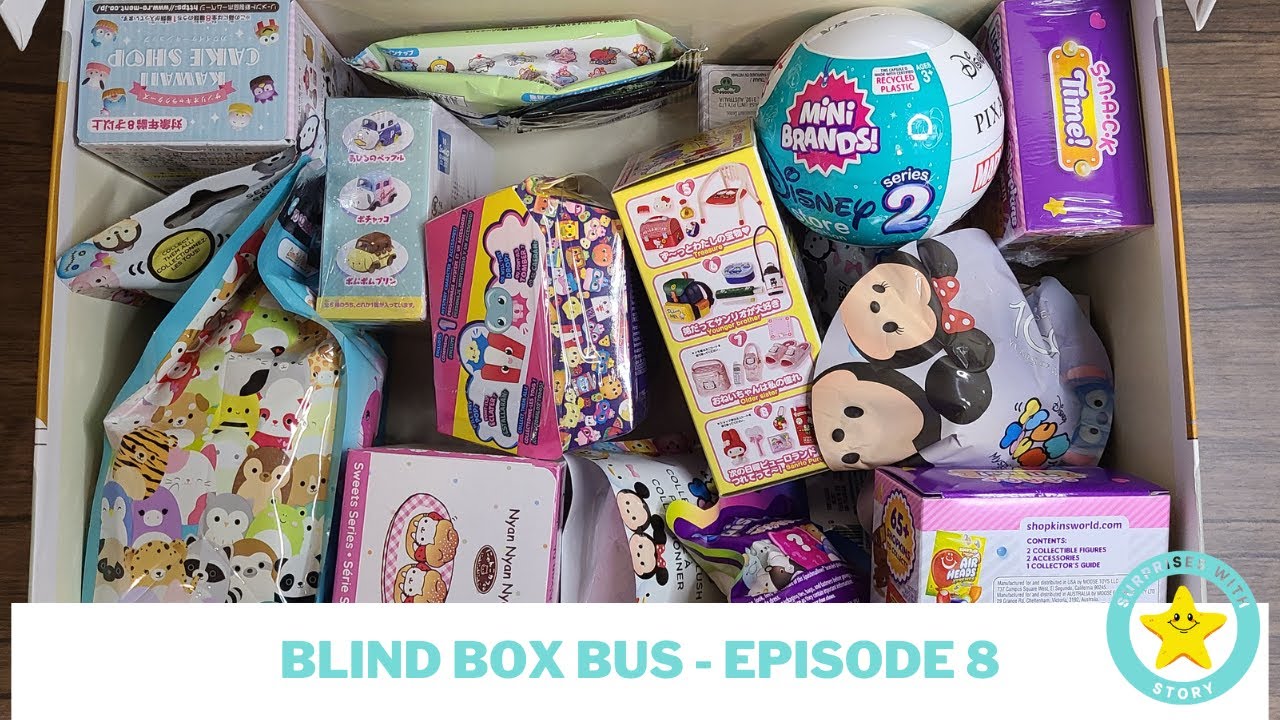 Blind Box Bus Episode 8 - My Squishy Little Snack Packs Shopkins Real ...