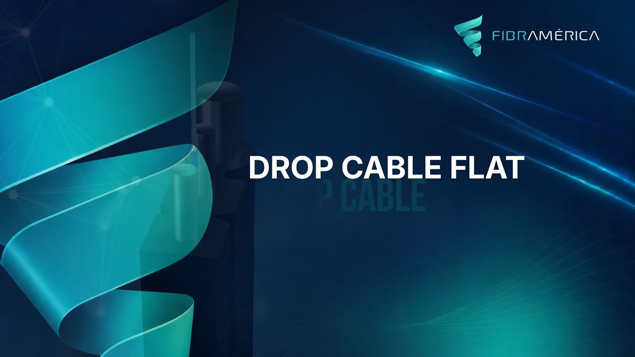 Drop Cable Flat | Fibramerica.com - YouTube