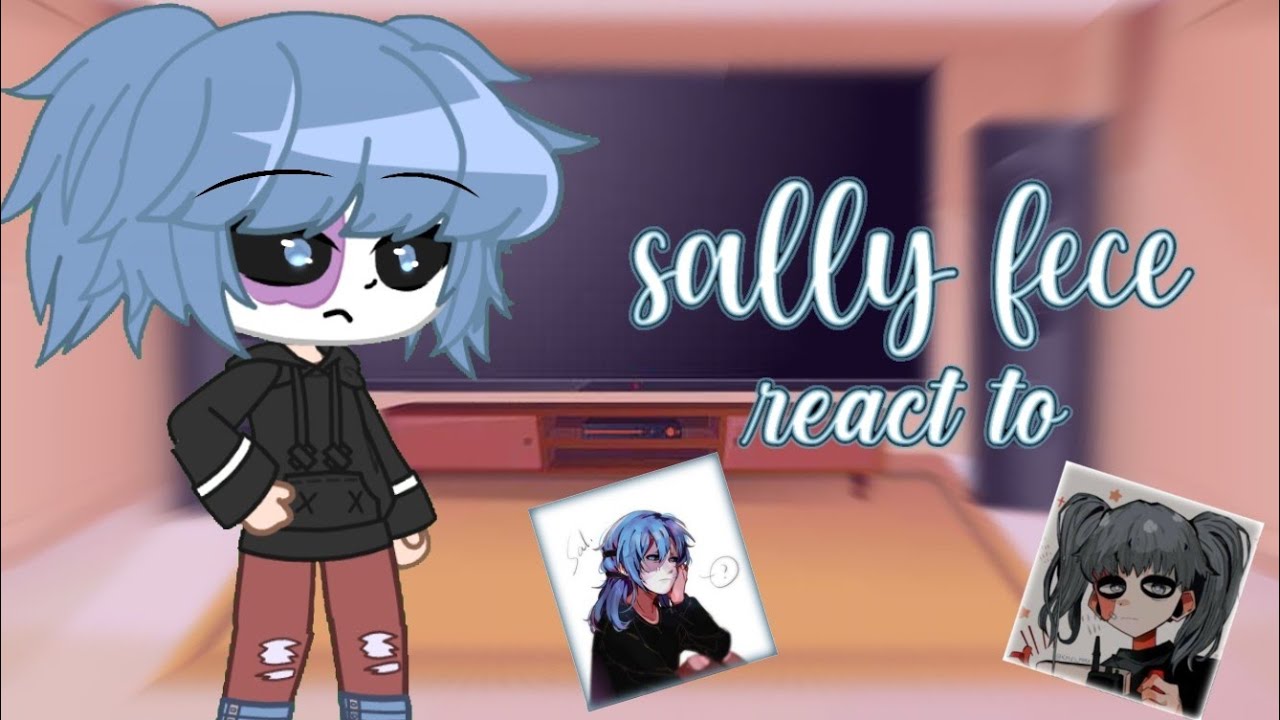 sally face react to |gacha Club| |sally X ashley| |sally face| - YouTube