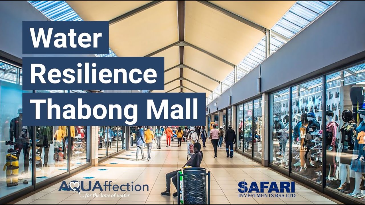 Water Resilience at Thabong Mall - YouTube