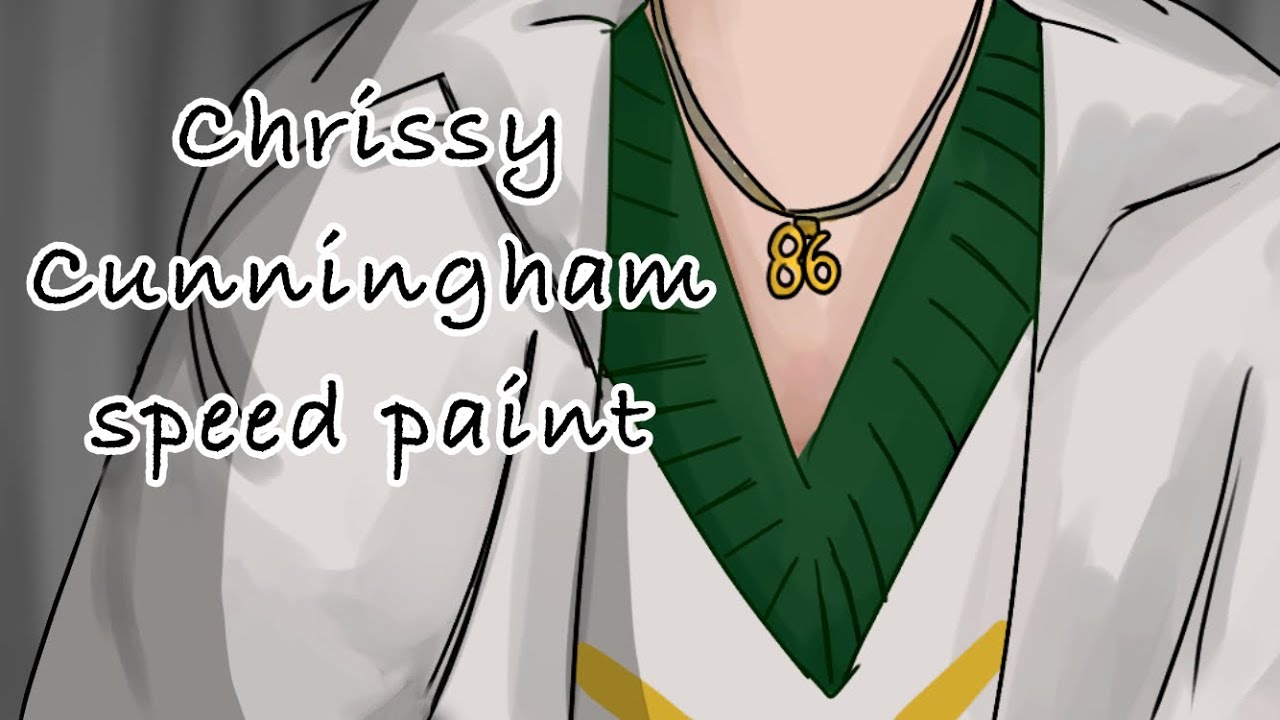 Chrissy Cunningham speed paint || stranger things fan art - YouTube