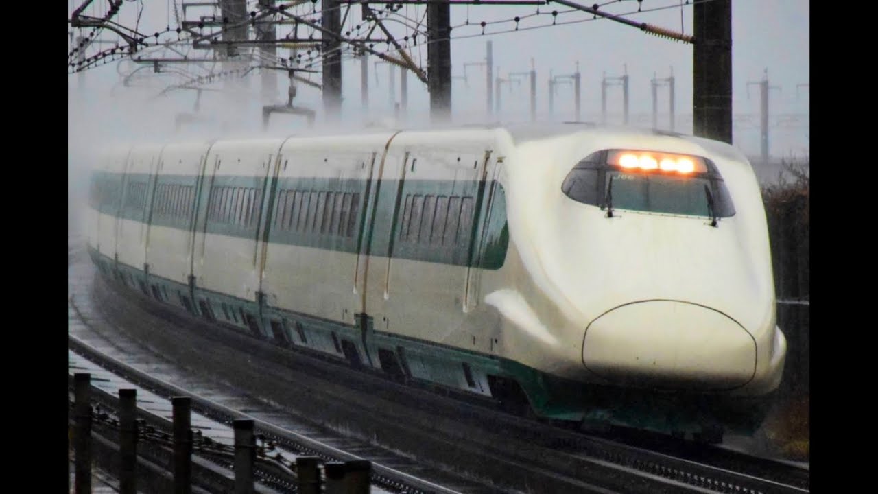 [総集編]『E2系 J66編成･｢200系｣特急やまびこ132号』2024/1/21(JR東北新幹線・福島駅～郡山駅) #200系カラー #200系 #E2系 #E2系J66編成 #福島 ...