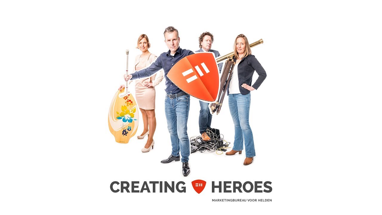 Creating Heroes - Helden op de foto! - YouTube