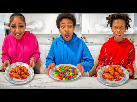 SPICY VS SWEET FOOD CHALLENGE | The Lee Family