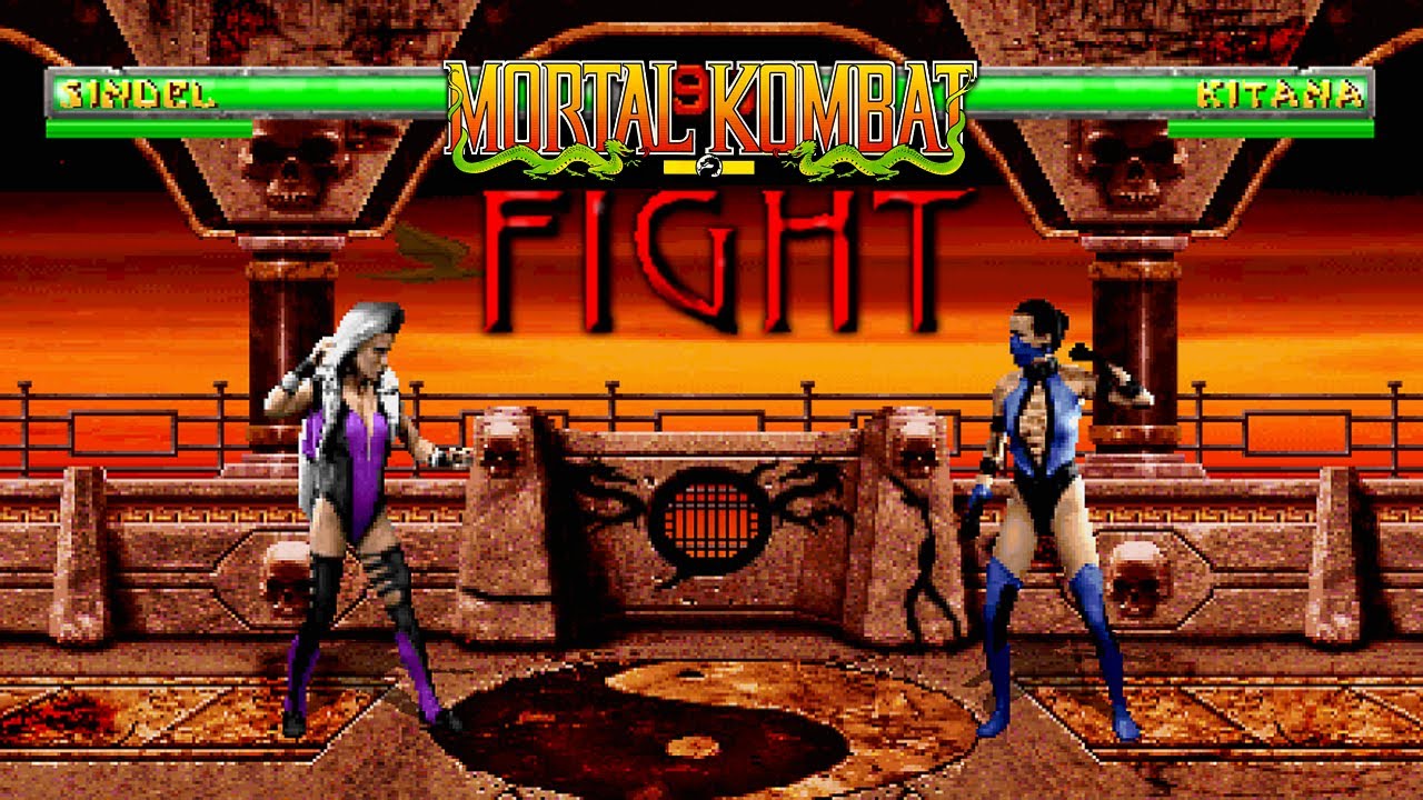 Mortal Kombat II Health Bars in a MONSTER MK Project - YouTube