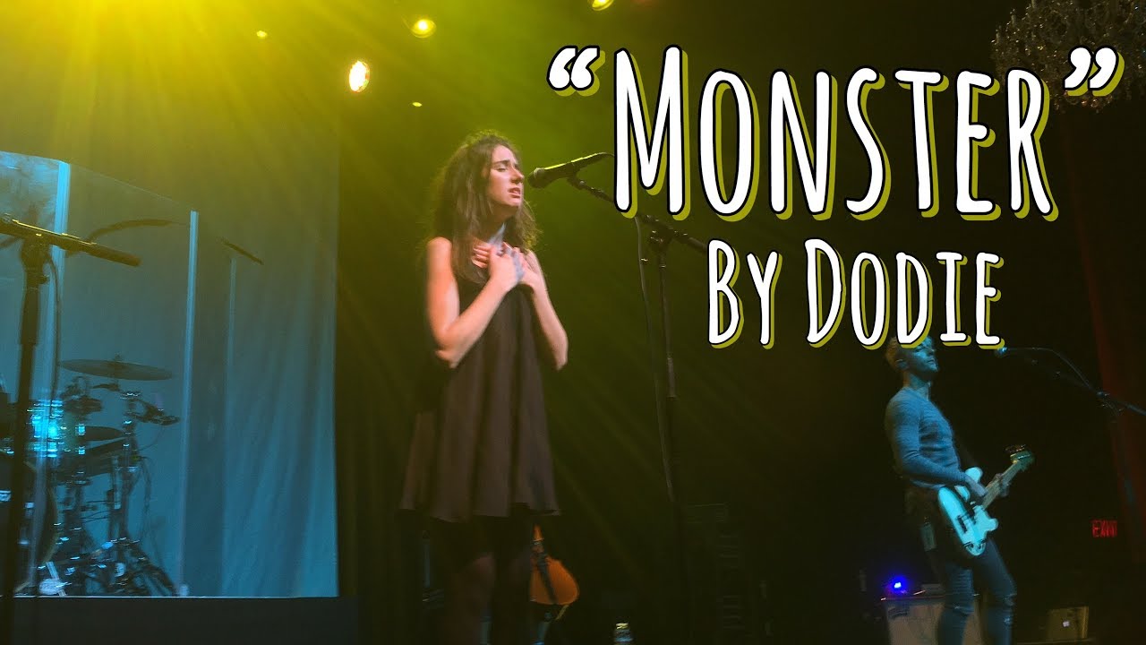 "Monster" by Dodie (Front Row) Live HD - Fillmore 2018 - YouTube