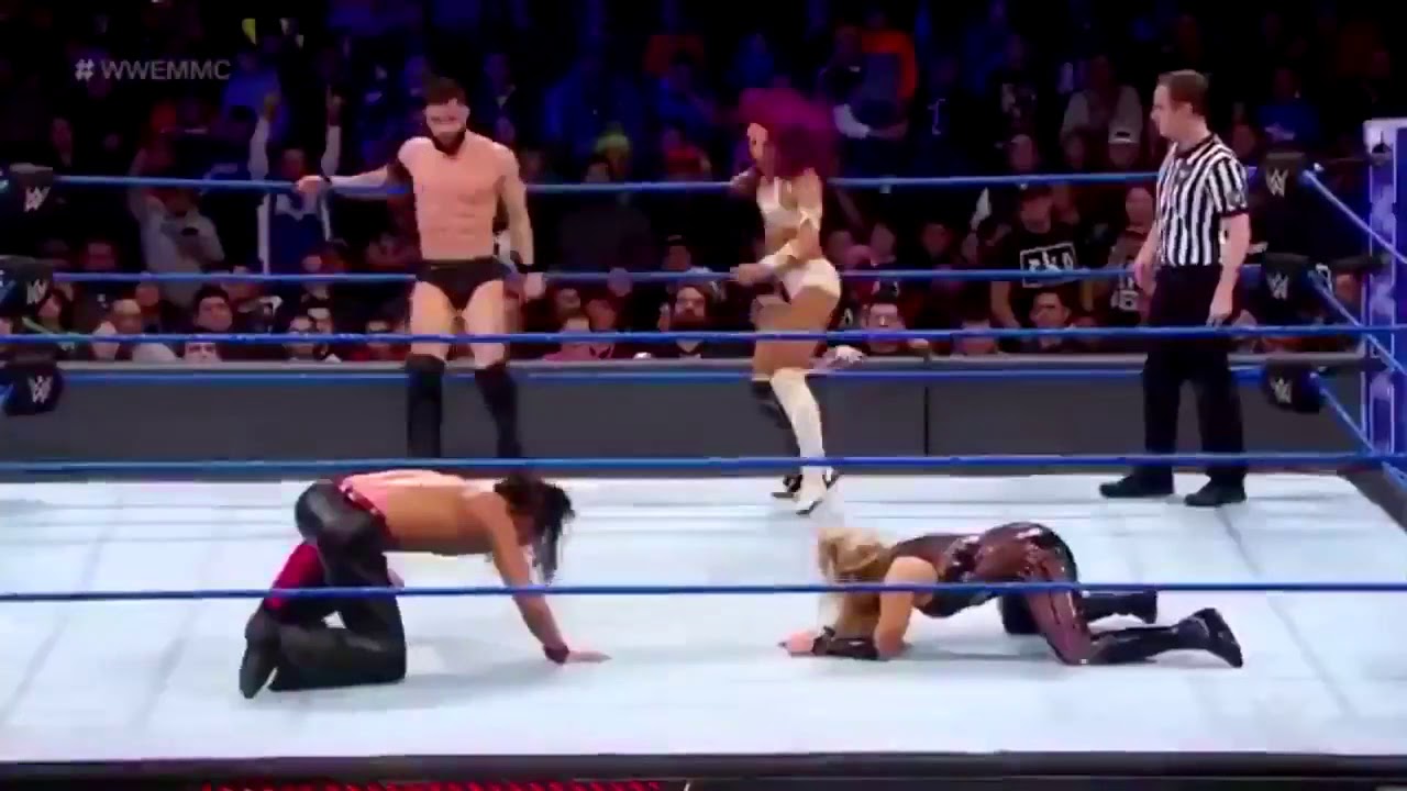 Sasha banks and finn balor too sweet😍 - YouTube