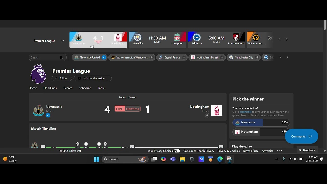 great first half for newcastle go newcastle - YouTube
