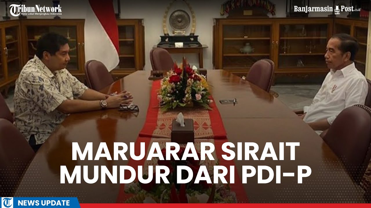 Maruarar Sirait Mundur dari PDI Perjuangan, Unggah Foto Pertemuan ...