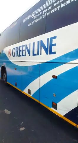 Green line bus survis #sorts 🤘🏻🤘🏻🤘🏻🤘🏻...... green line jokhon fire ...