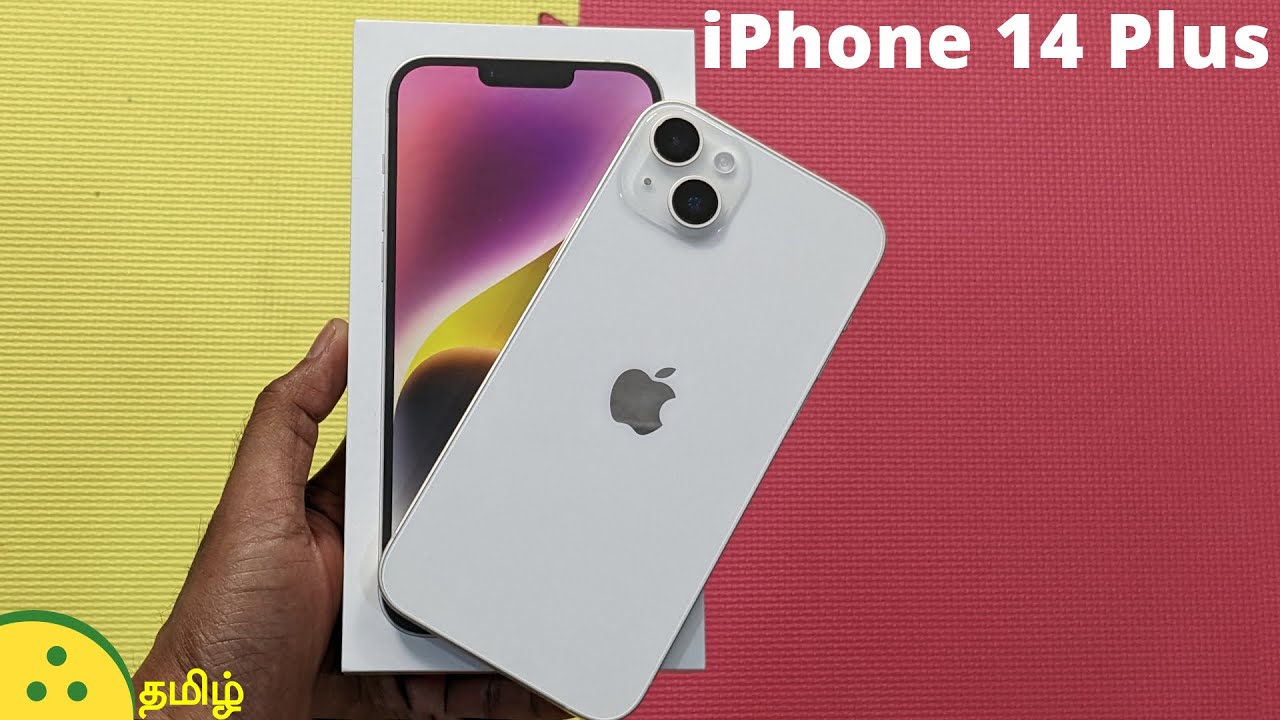 Apple iPhone 14 Plus Unboxing with Camera Samples | பெரிய screen, பெரிய ...