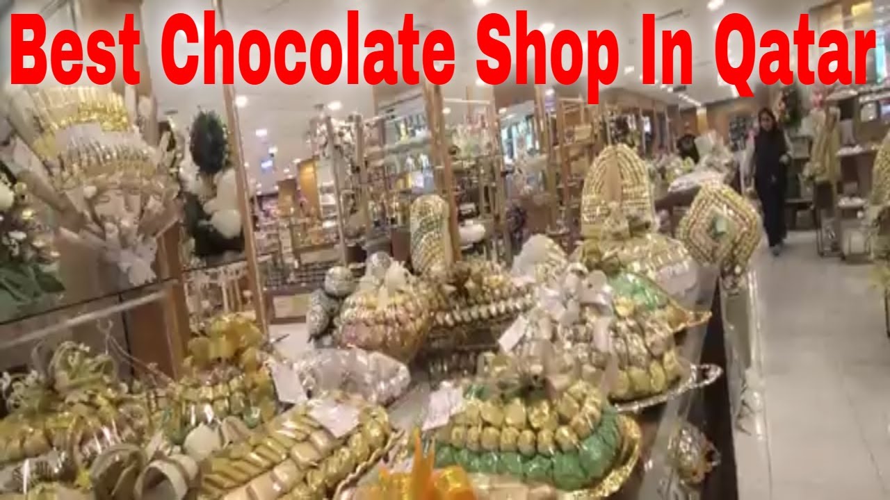 Chocolate Shop In Qatar (Video/Vlog/Design Ideas) | Larissa Chocolate ...