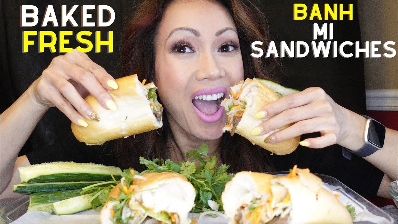 Indulge in the ultimate ASMR experience with Dee's EATS Banh Mi - YouTube