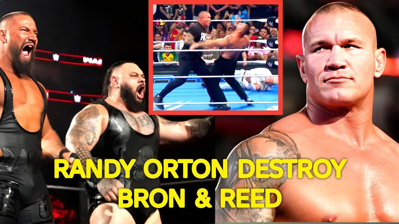 The Viper Strikes! Randy Orton DESTROYS Bron Breakker and Bronson Reed ...