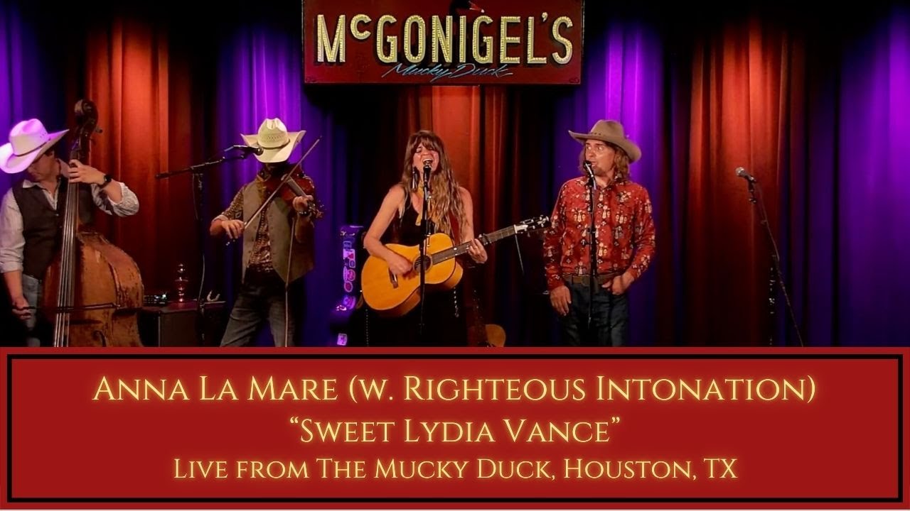 Anna La Mare | Sweet Lydia Vance - Live at The Mucky Duck, Houston ...