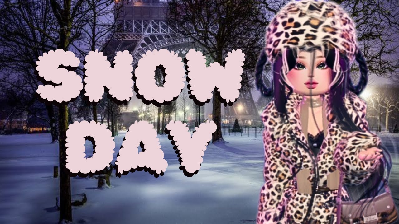 dti SNOW DAY, GLAMOUR | dress to impress outfit ideas by theme - YouTube