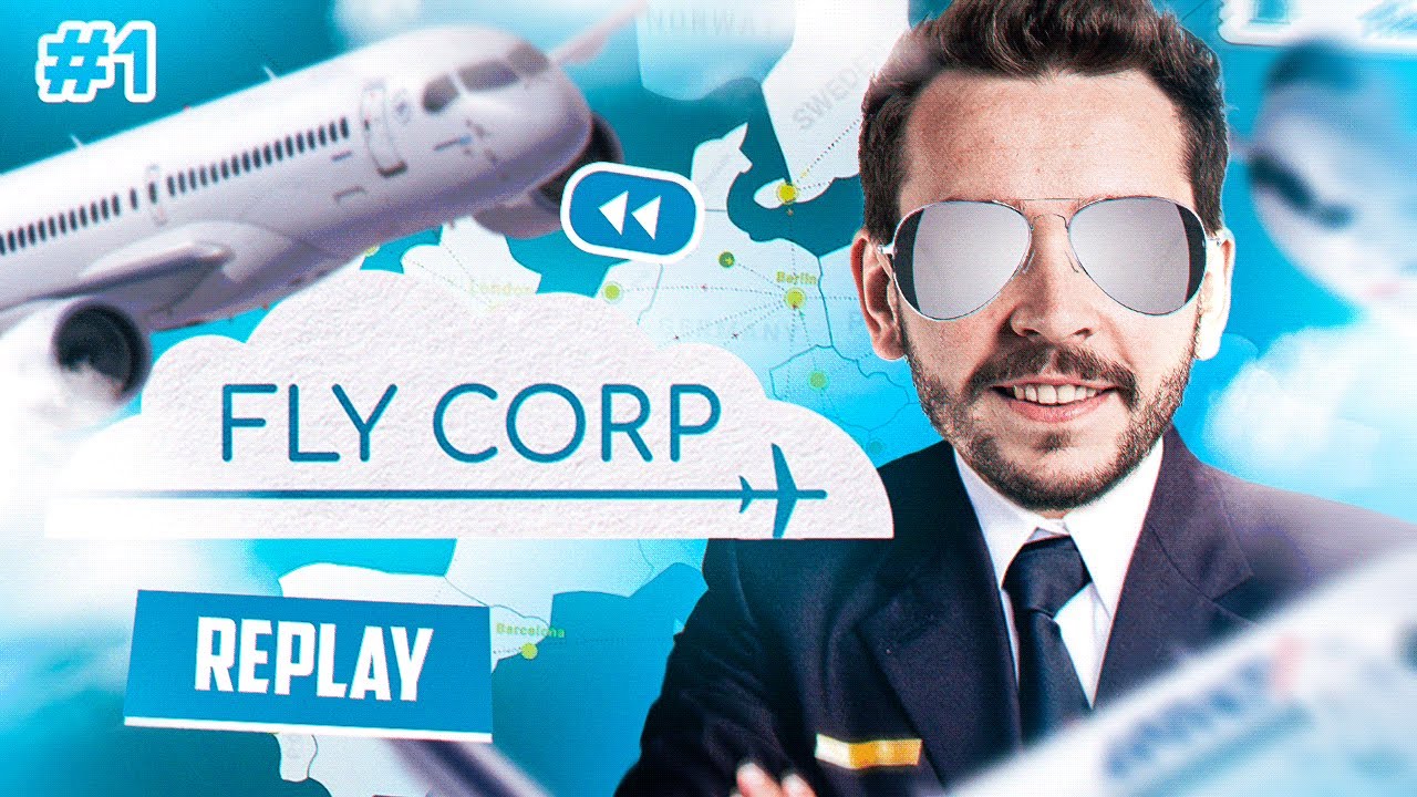 Bienvenue à bord de PAB Airlines ! (Fly Corp) #1 - YouTube