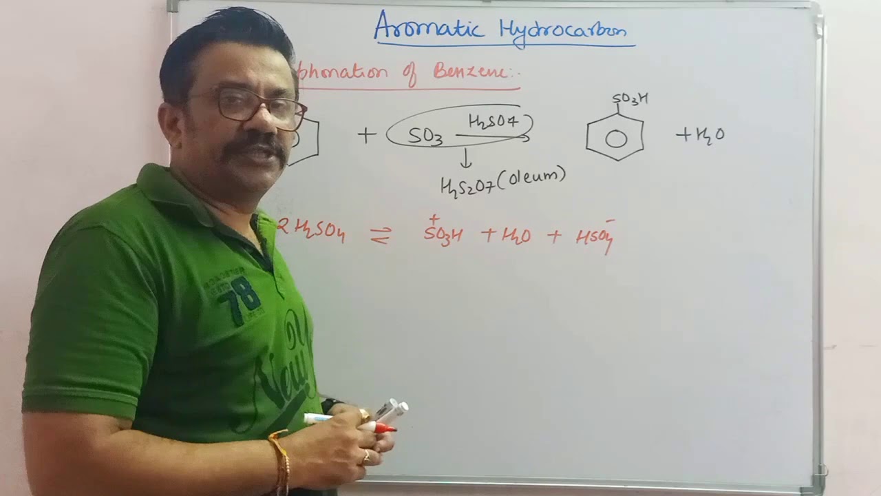 Aromatic Hydrocarbons, Lecture-3, Chemical Properties of Benzene (Part ...