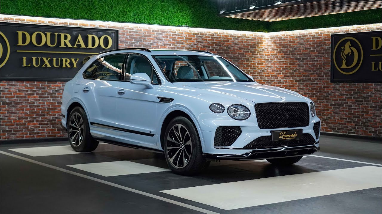 2023 Bentley Bentayga S in Jetstream Blue at Dourado Luxury Cars! - YouTube