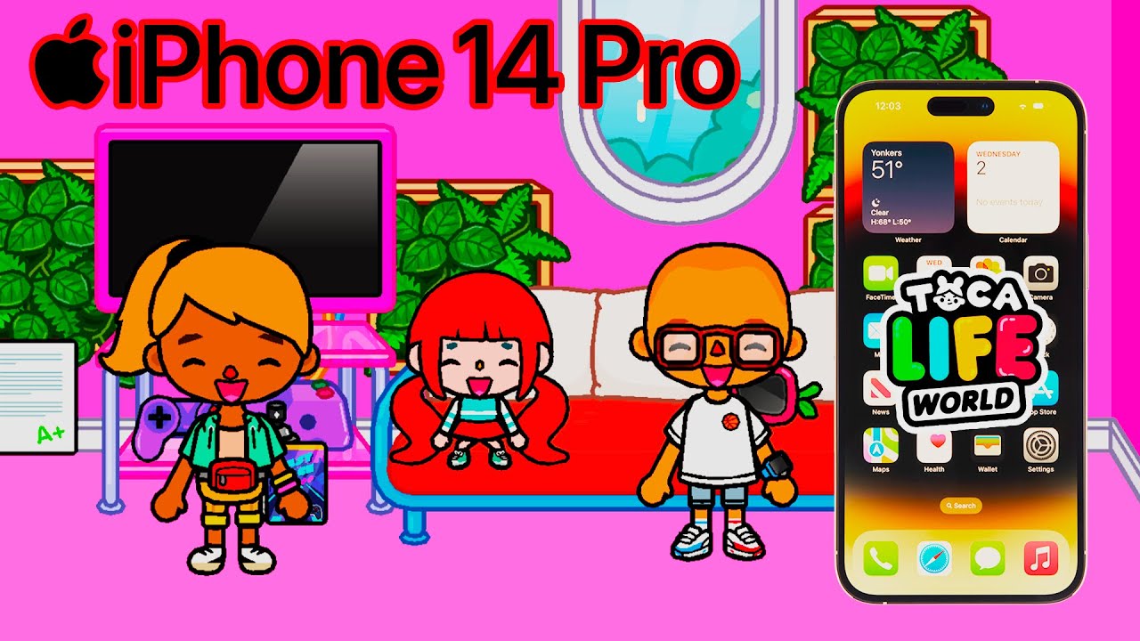 Toca Life World | Toca Boca iPhone 14 #tocaboca - YouTube