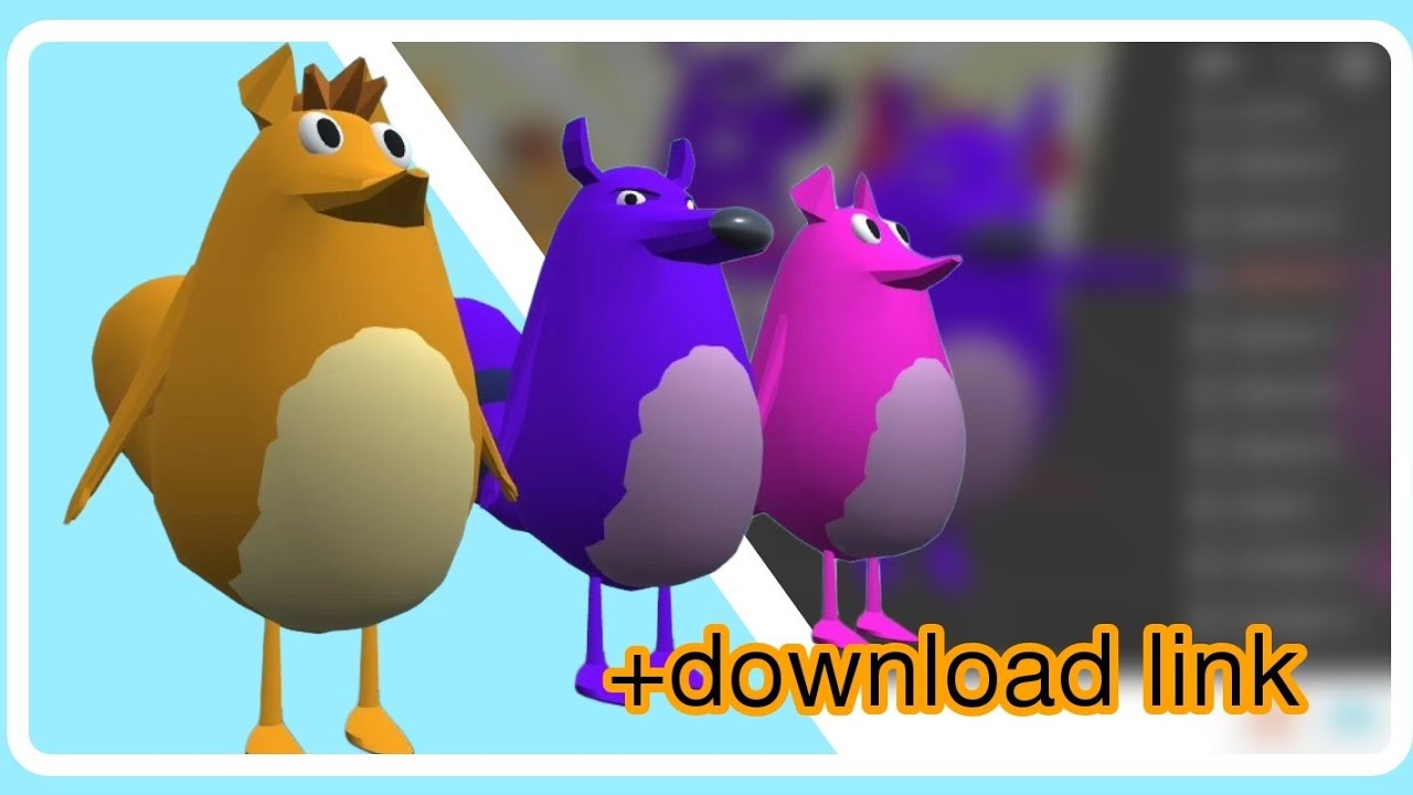 happy lucky cartoon characters in prisma 3d.. - YouTube