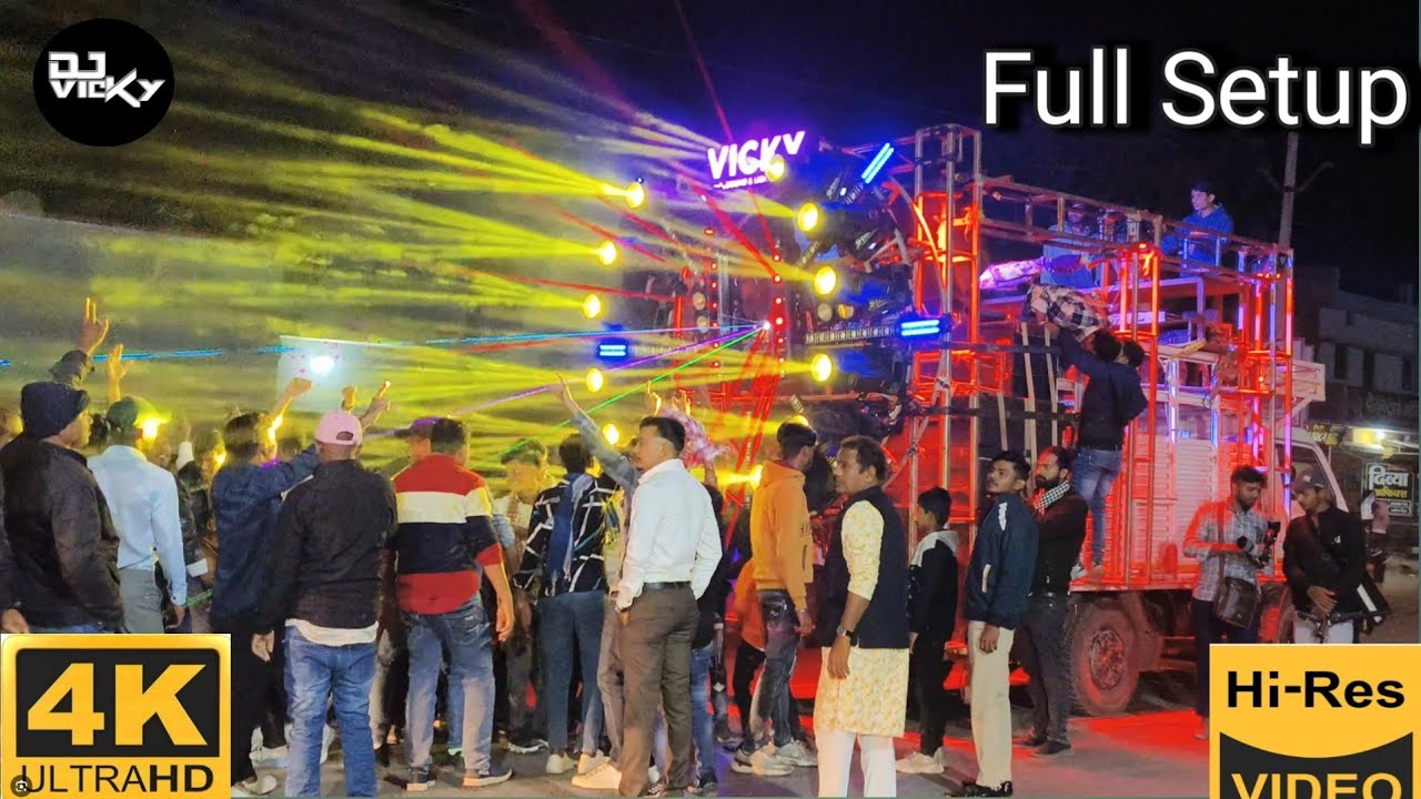 रब को याद करुँ. बाप तो बाप रहेगा Full Dj Setup Vicky Dj Lormi लाइव Road ...