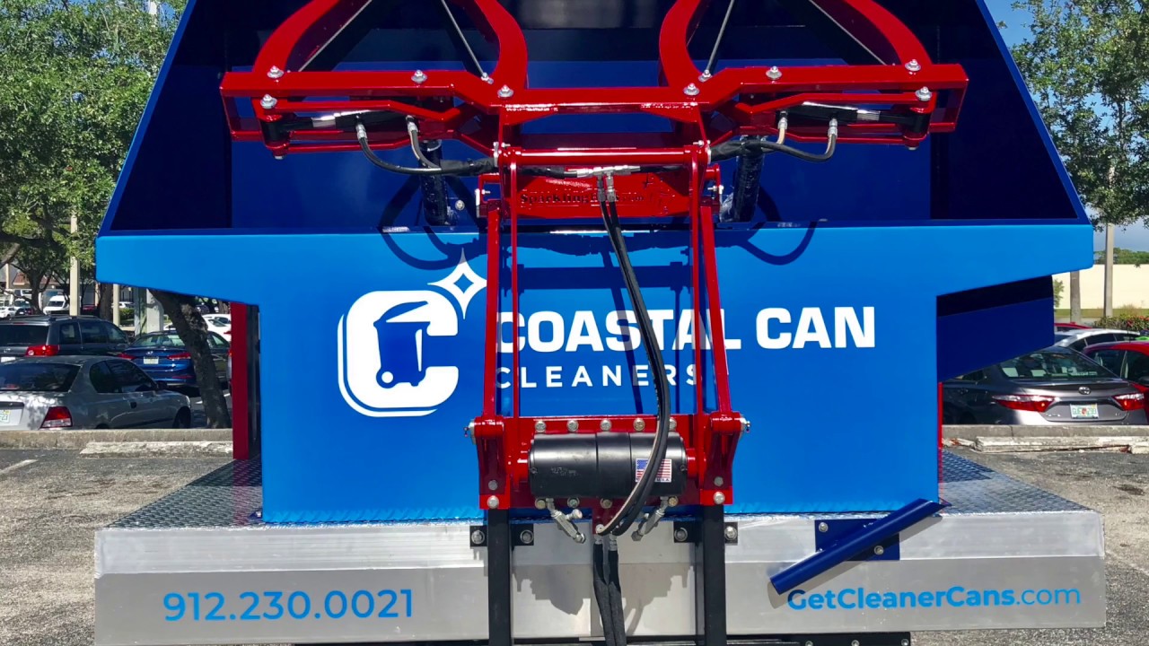 Trash Bin Cleaning & Dumpster Cleaning Systems - YouTube