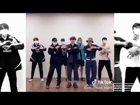 BTS tiktok dance Savage Love