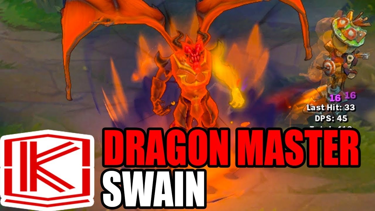 DRAGON MASTER SWAIN GAMEPLAY SKIN SPOTLIGHT - League of Legends - YouTube