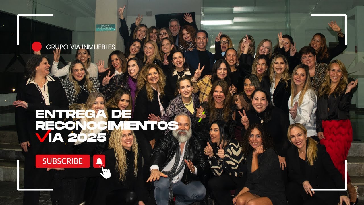 GRUPO VIA INMUEBLES // ENTREGA DE RECONOCIMEINTOS 2025 - YouTube