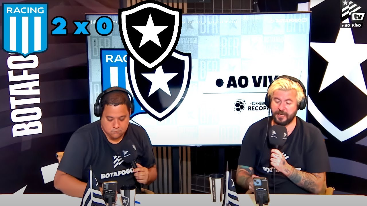 RACING 2 X 0 BOTAFOGO - RECOPA SULAMERICANA - BOTAFOGO TV - YouTube