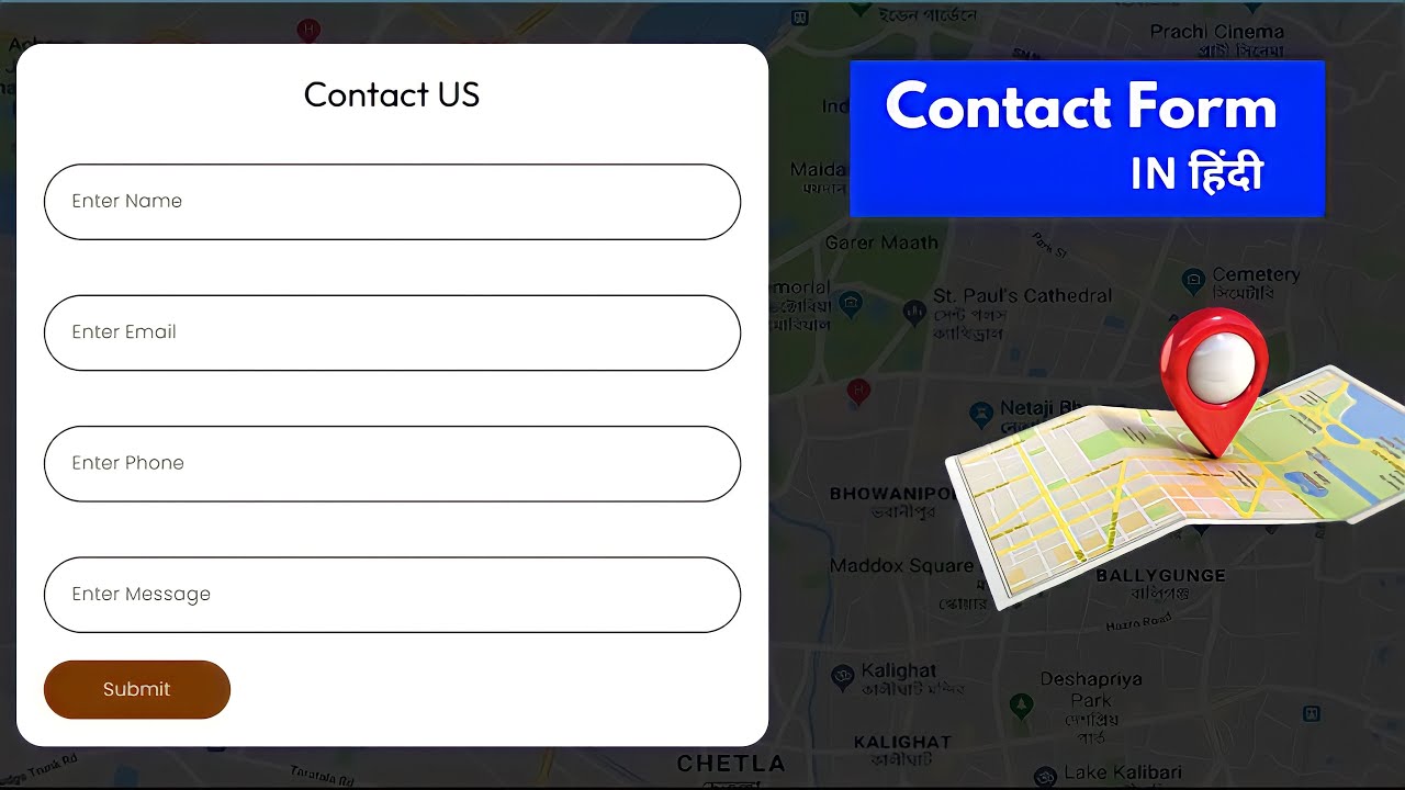 How to create Contact Form page in website | Contact Form # ...