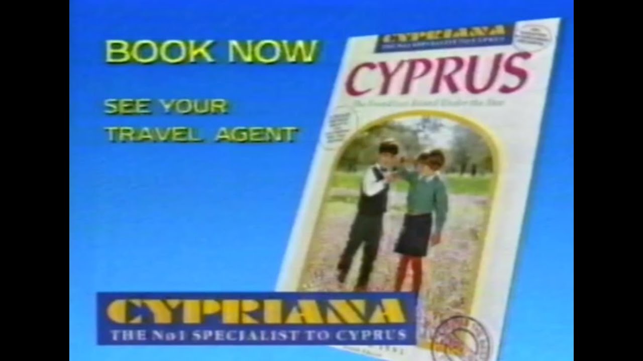 Cypriana Catalogue - Visit Cyprus advert | 1991 - YouTube