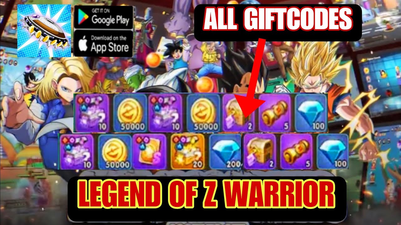 Legend of Z Warrior & All 18 Giftcodes🎁🎁 | 18 Free Codes Legend of Z Warrior - How to Redeem ...