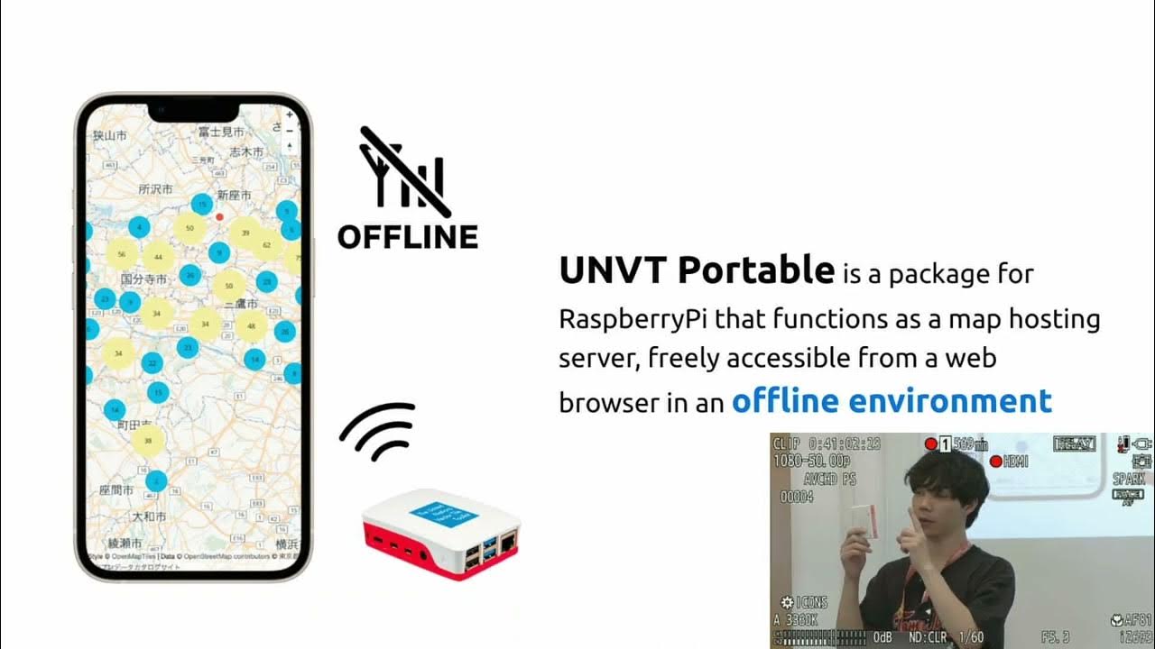 2023 | Offline web map server "UNVT Portable" - Shogo Hirasawa - YouTube