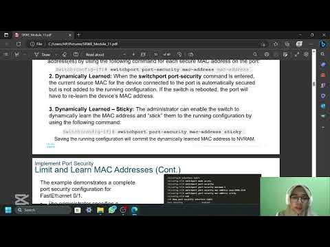 Module 11 - Switch Security Configuration - YouTube