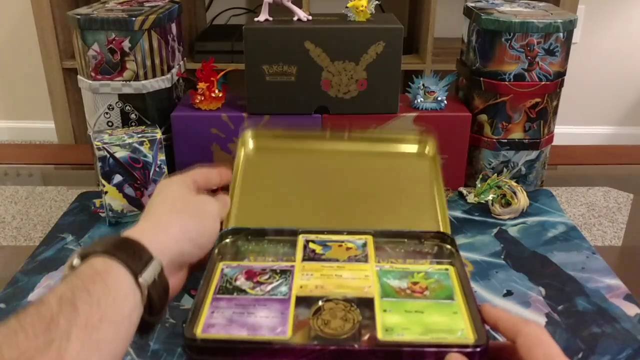 Rayquaza and Hoopa Lunch Box Tin!! - YouTube
